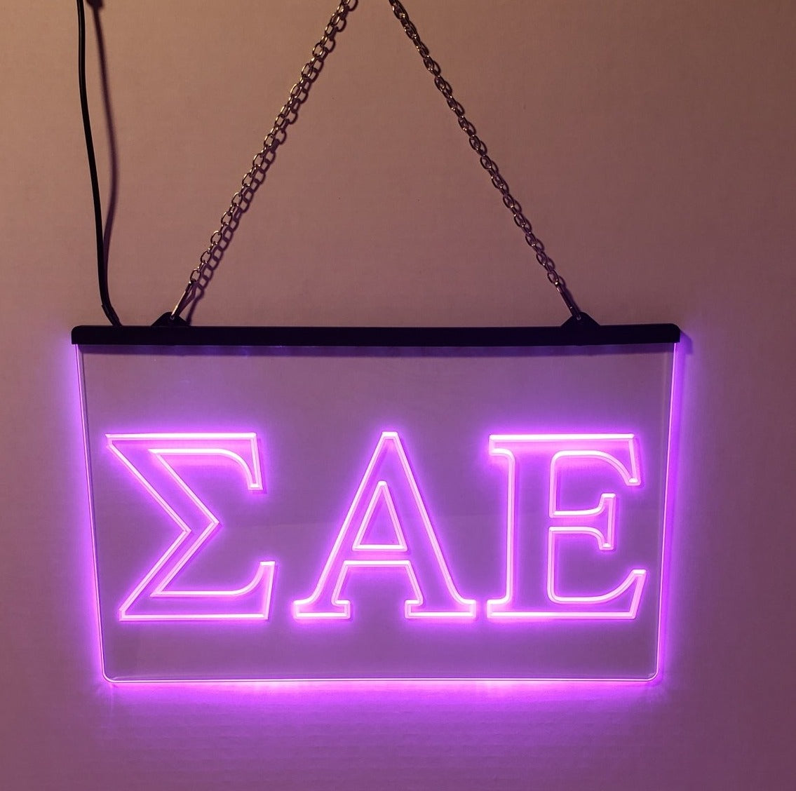 Sigma Alpha Epsilon LED Sign Greek Letter Fraternity Light – Greek Lodge